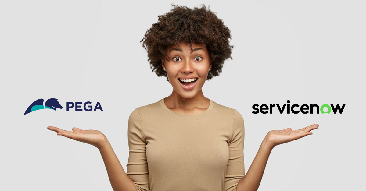 Pega vs ServiceNow | Charter Global